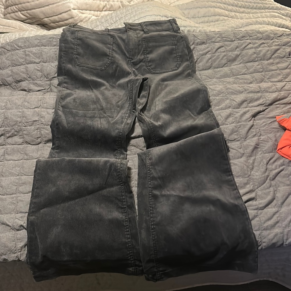 Beautiful Velvet Grey Bell Bottom/Flare Womans Free P… - Gem